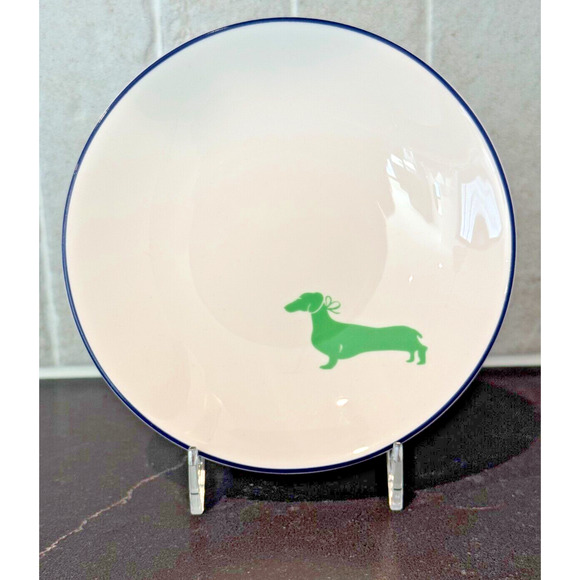 kate spade | Dining | Kate Spade Dachshund Lenox Weiner Dog Plate ...
